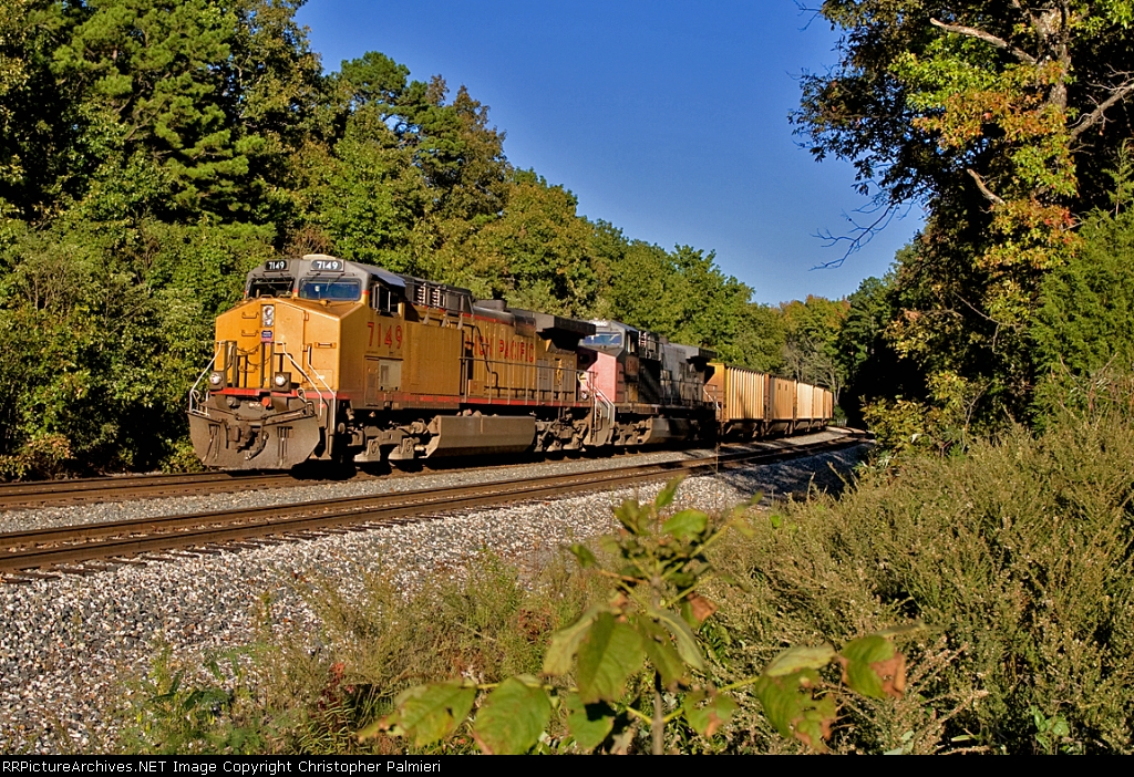 UP 7149 leads KCS C-WEKC-01